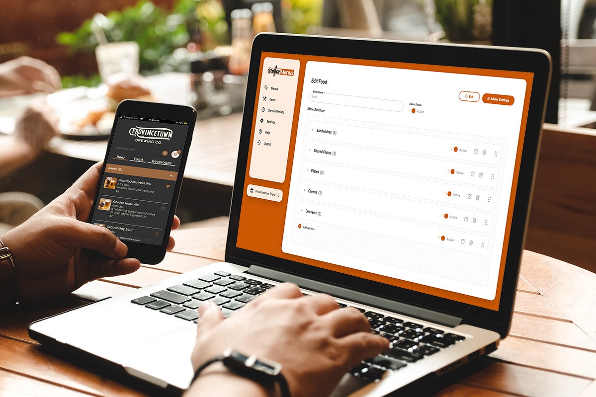 Stellar Menus - Easy Restaurant Menu Management