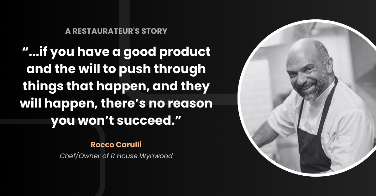 A dash of innovation, a pinch of grit: Inside Chef Rocco Carulli’s ...